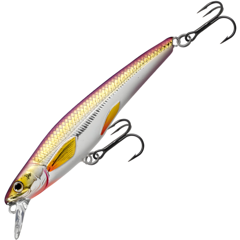 LIVE TARGET Rainbow Smelt Jerkbait Shallow Dive 3-4 FT RS91S ...