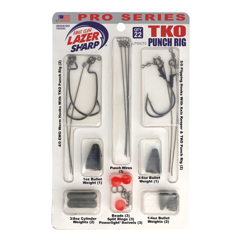 LAZER SHARP Pro Series TKO Punch Rig Kit – Articulosdepesca.mx