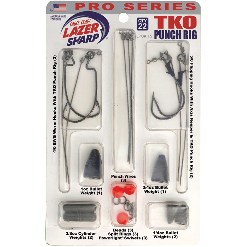 LAZER SHARP Pro Series TKO Punch Rig Kit – Articulosdepesca.mx