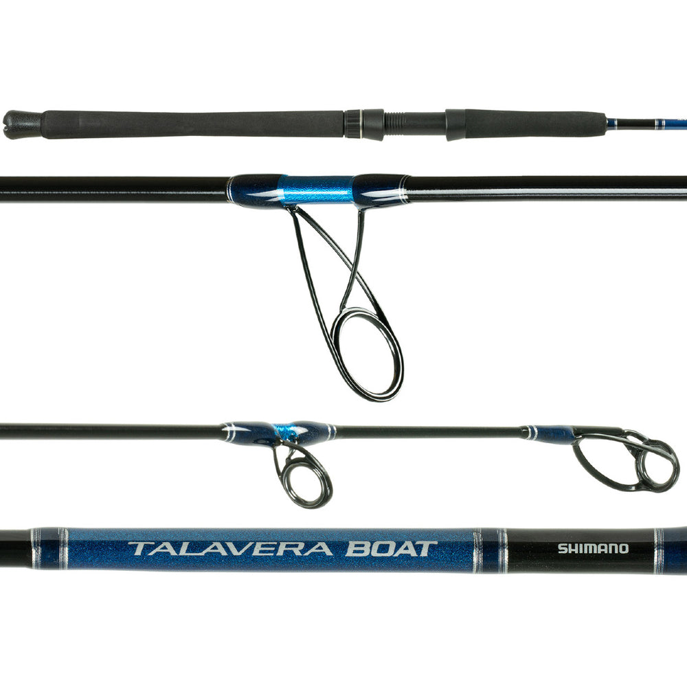 SHIMANO Caña Spining Boat Talavera 6'6" MH 30-50 LB TES66MHC ...