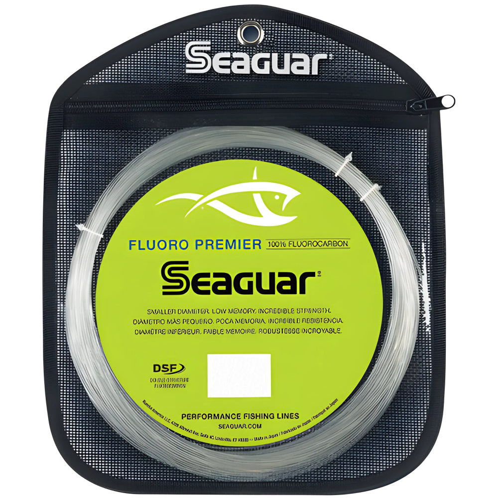 SEAGUAR Fluorocarbono Big Game Fluoro Premier 130 LBS/25 YDS 130FP25 – Articulosdepesca.mx